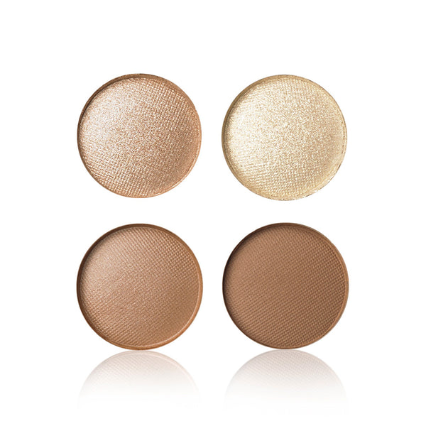 Contour and Highlight Powder Mini Pans - Set 1 – Artist of Makeup